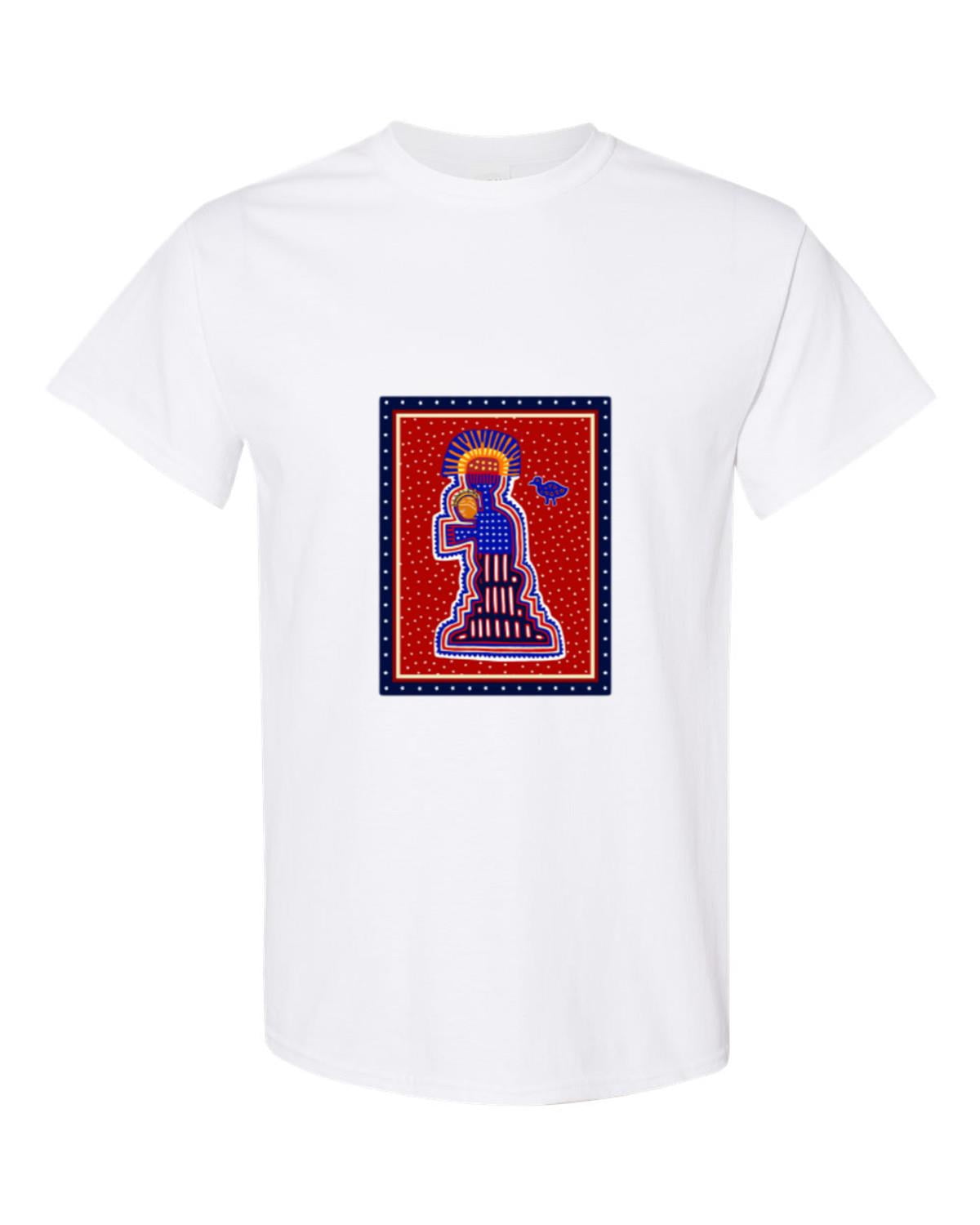Lady Liberty A Symbol Of Freedom USA NYC Statue Patriot T-Shirt, for ...