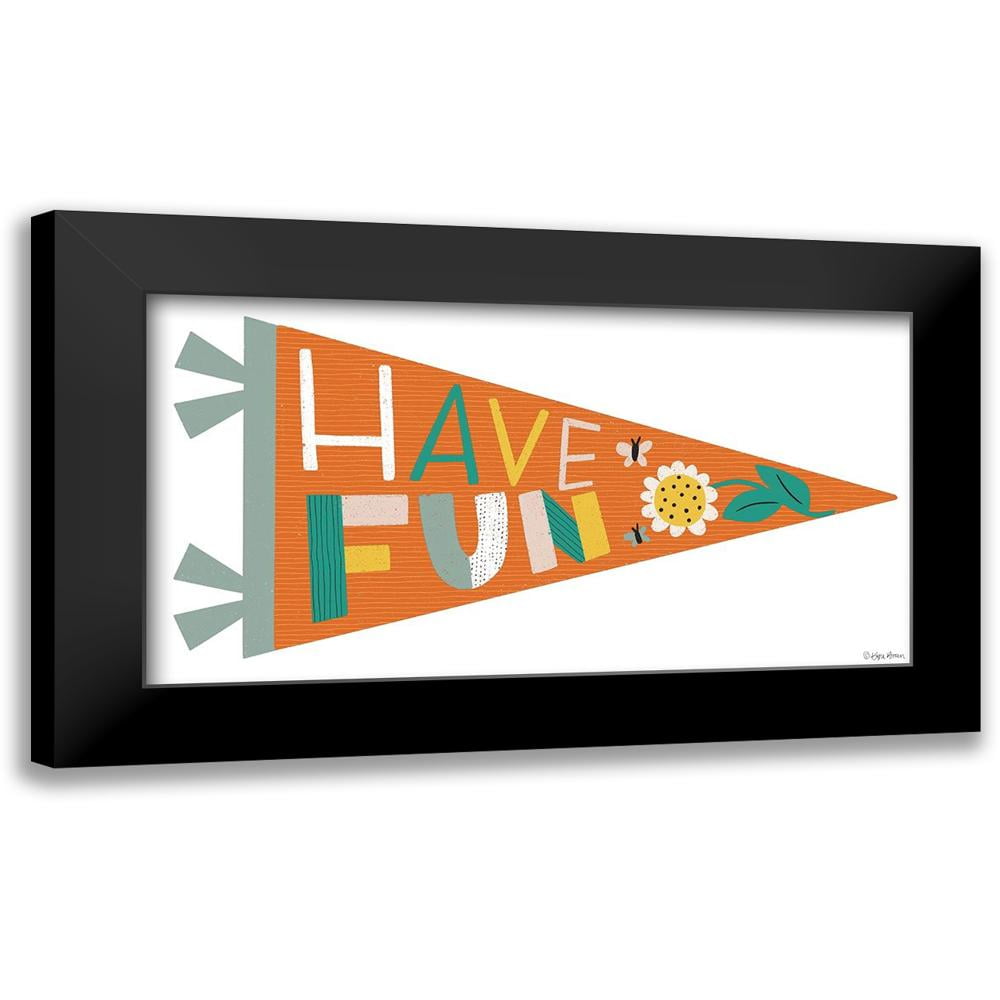 Lady Louise Designs 14x9 Black Modern Framed Museum Art Print Titled ...