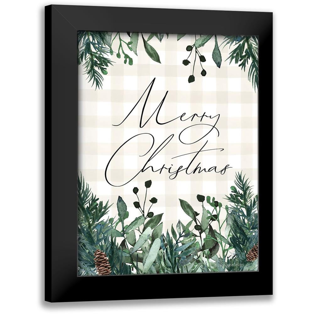 Lady Louise Designs 19x24 Black Modern Framed Museum Art Print Titled ...