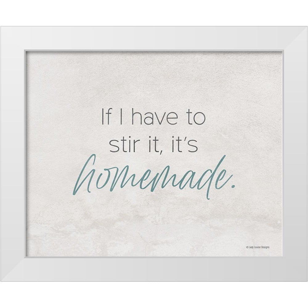 Lady Louise Designs 31x26 White Modern Wood Framed Museum Art Print ...