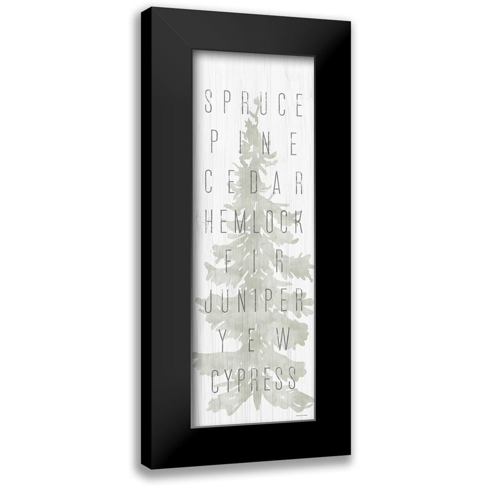 Lady Louise Designs 7x14 Black Modern Framed Museum Art Print Titled ...