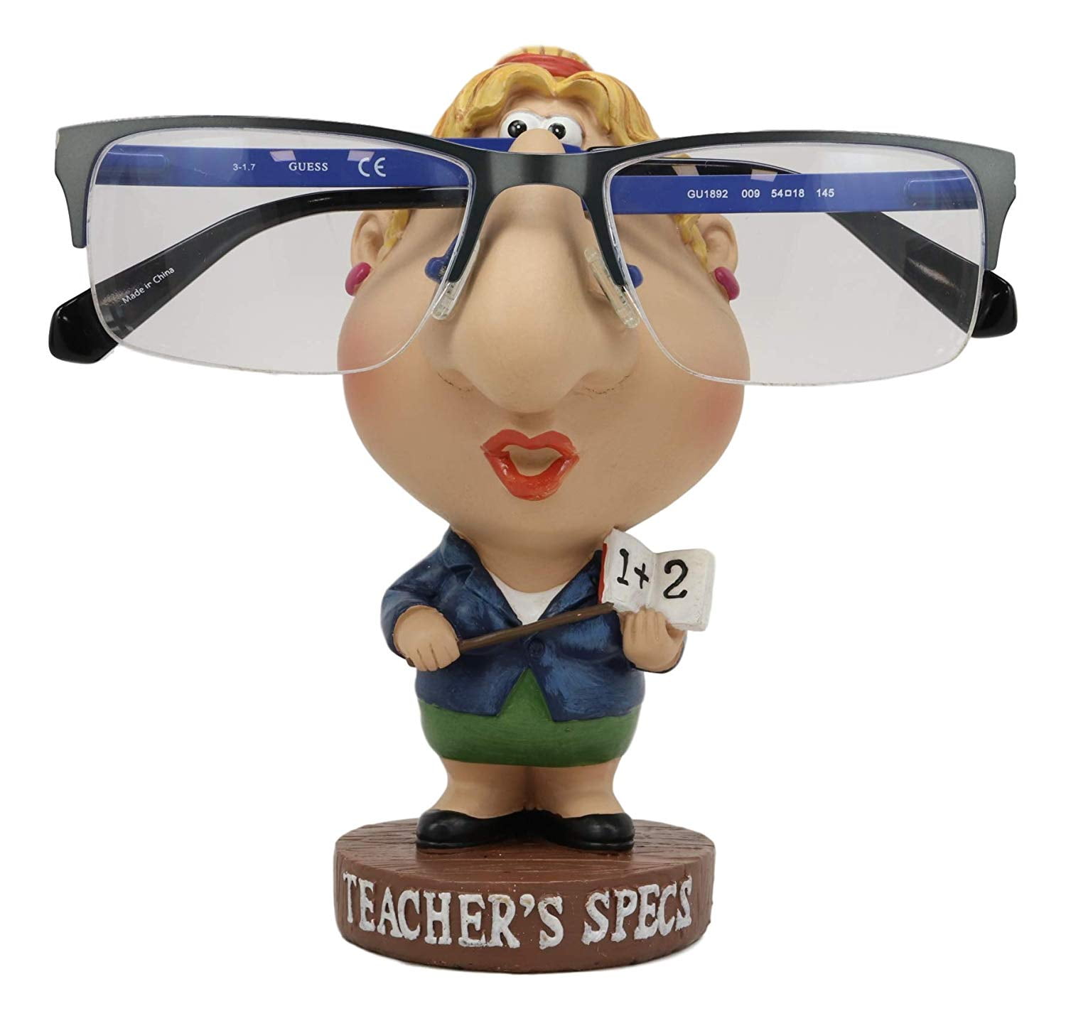 Lady Math Teacher Novelty Gifts Whimsical Eyeglass Spectacle Holder ...