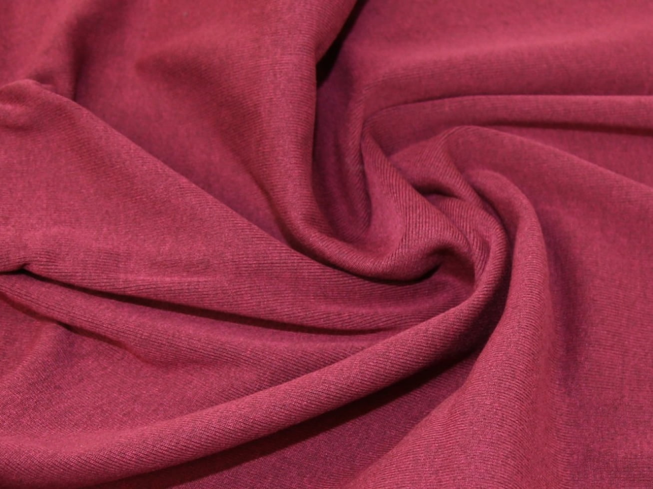 Lady McElroy Tubular Rib Stretch Knit Fabric Burgundy - per yard ...