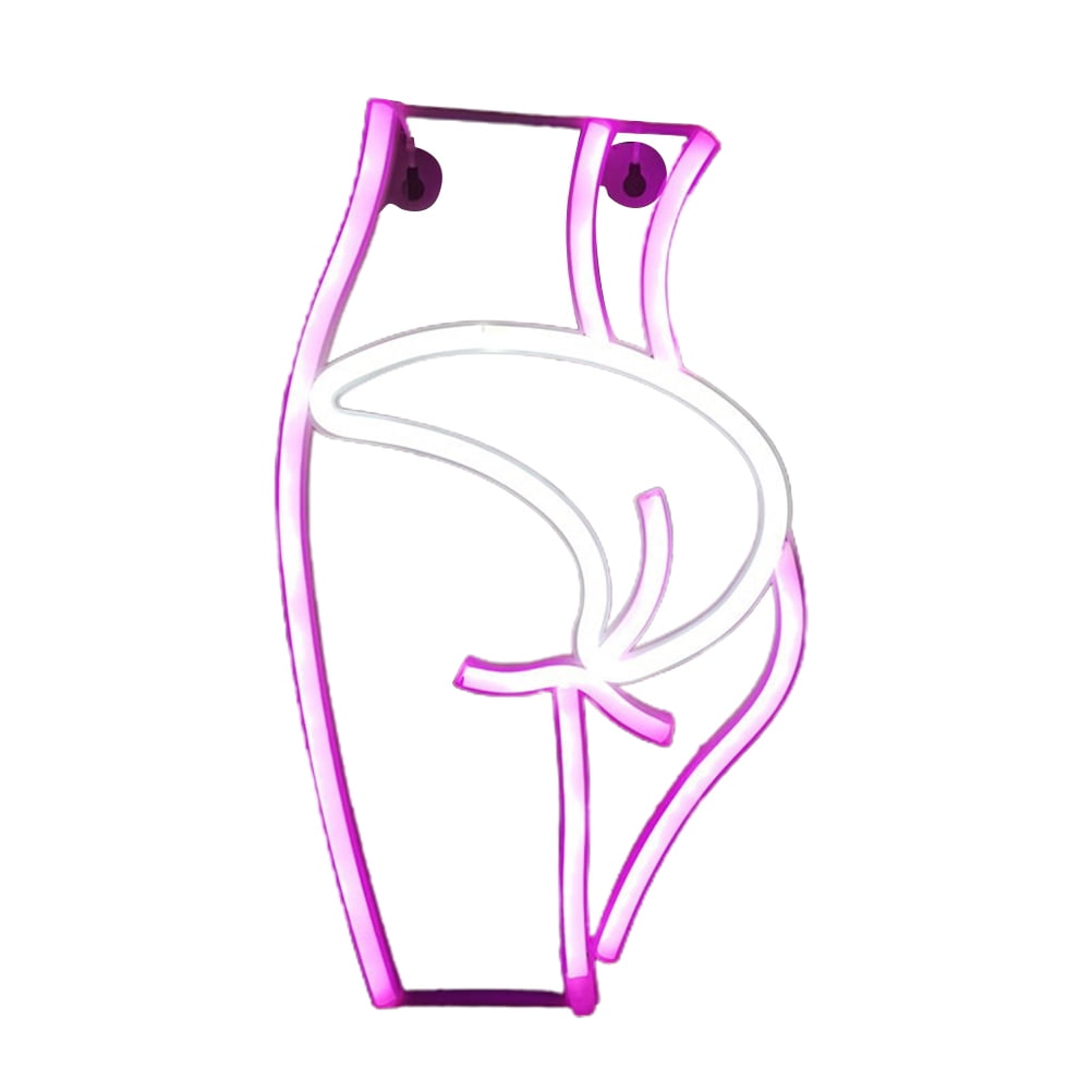 Lady Neon Lights LED Neon Sign for Wall Decor USB Battery Powered Led ...