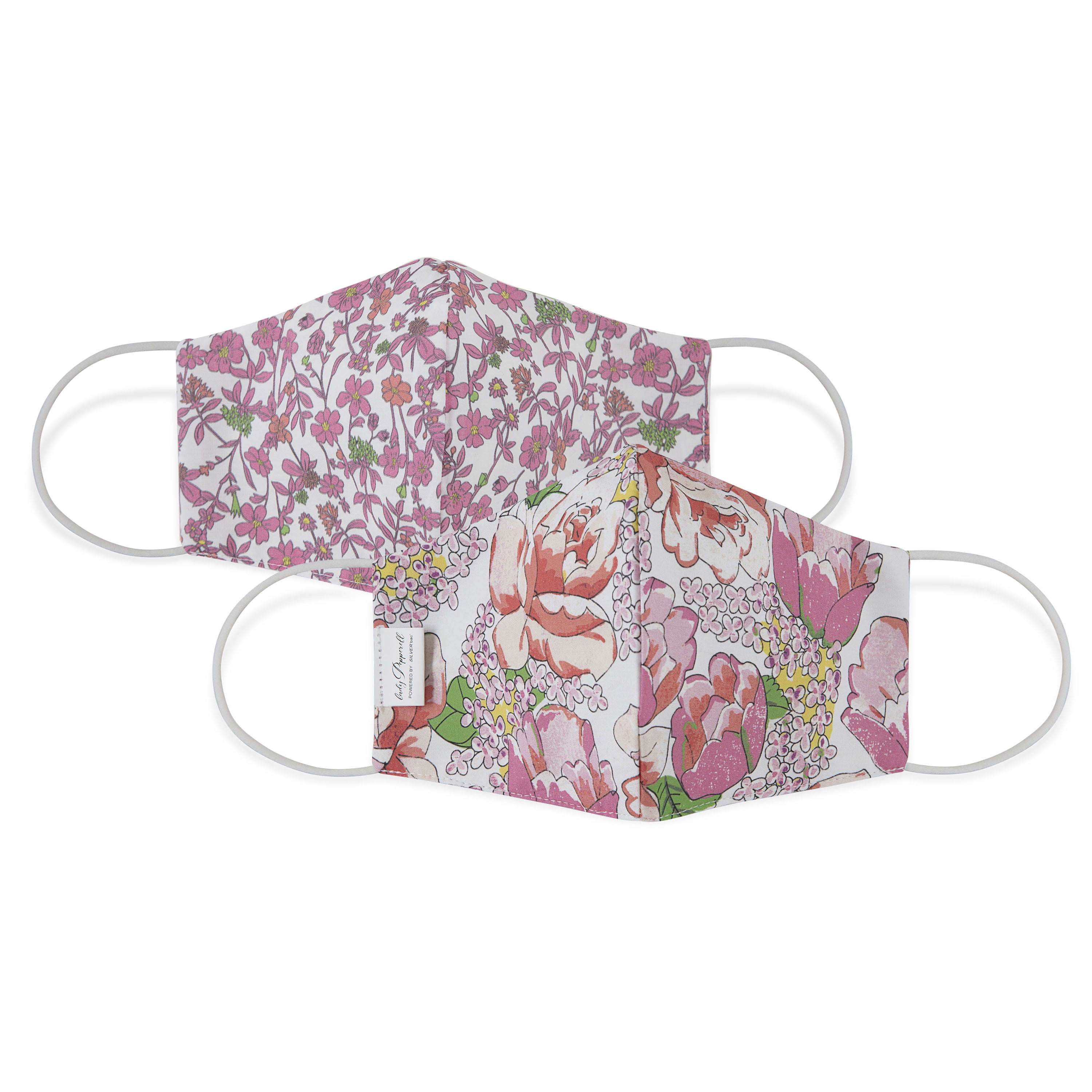 Lady Pepperell Reversible Floral Face Mask, Standard, Chloe/Cezanne ...