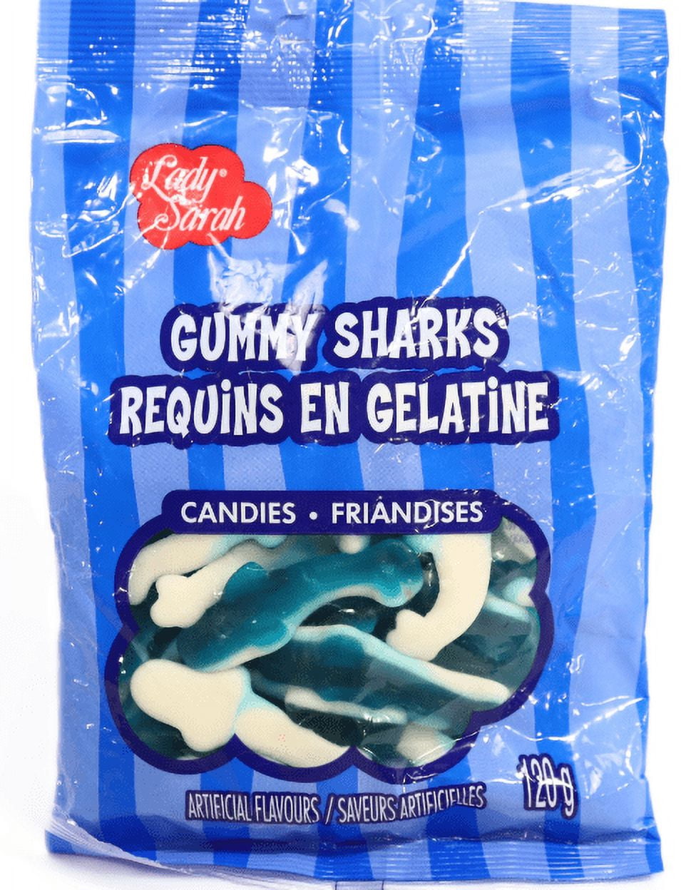Lady Sarah Gummy Sharks, 120g/4.2 oz., {Imported from Canada} - Walmart.com