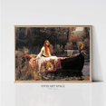 Lady Of Shalott By John William Waterhouse, Pre-Raphaelite Art Print ...