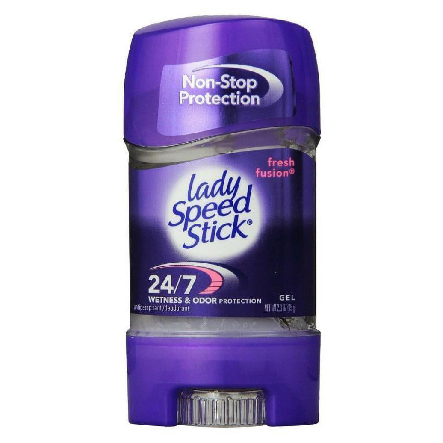 Lady Speed Stick 24/7 Anti-Perspirant Deodorant, Fresh Fusion, 2.3 ...