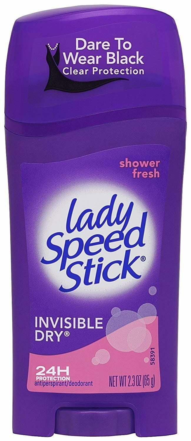 Lady Speed Stick Antiperspirant Deodorant Invisible Dry, Shower Fresh ...