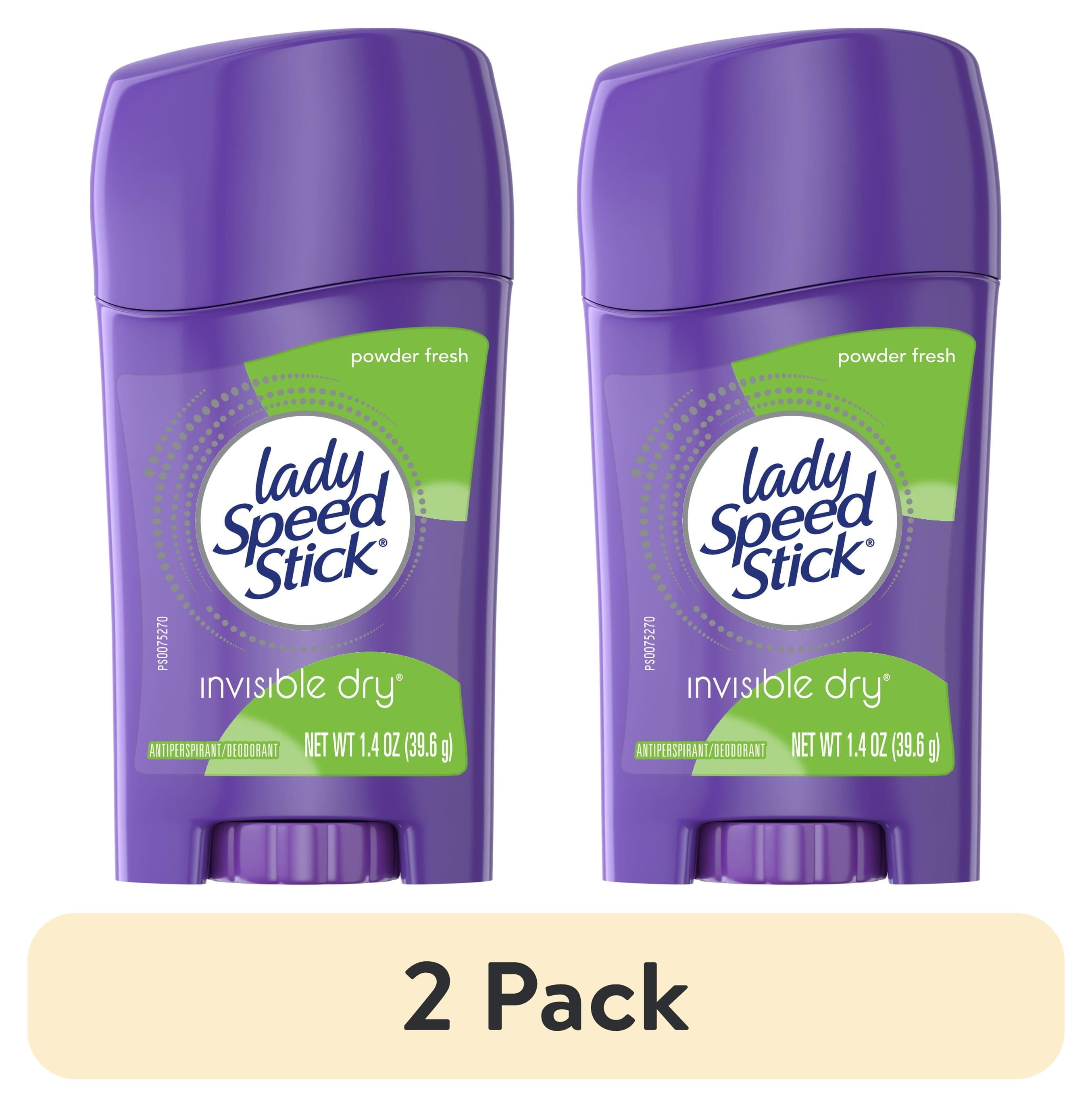 (2 pack) Lady Speed Stick Invisible Dry Antiperspirant Deodorant ...