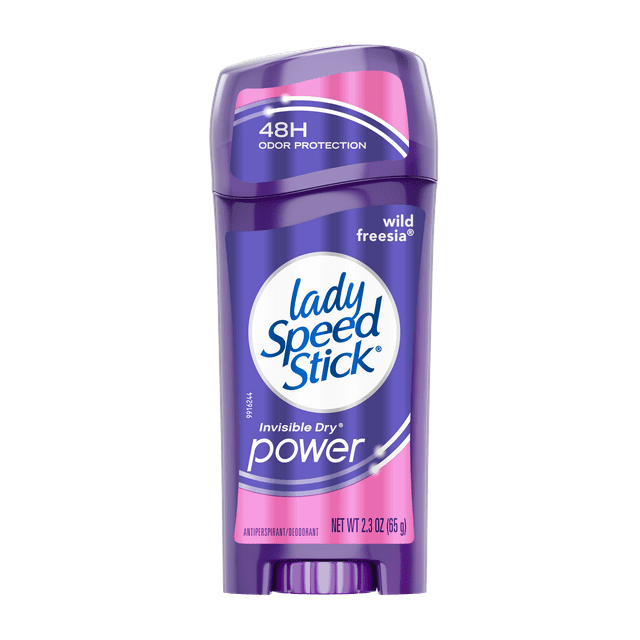 Lady Speed Stick Women's Solid Deodorant, Invisible Dry Power ...