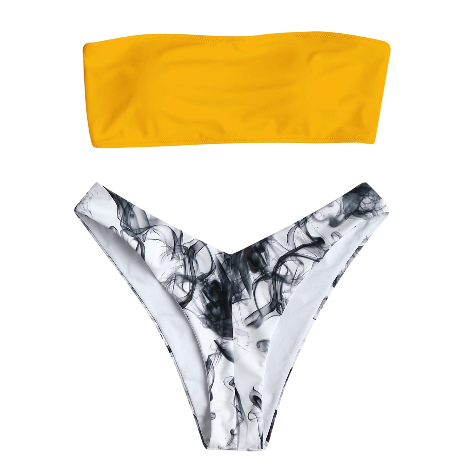 Lady Swinsuit Vintage Bathing Suit Tankini Sexy Plus Size Bkini Women