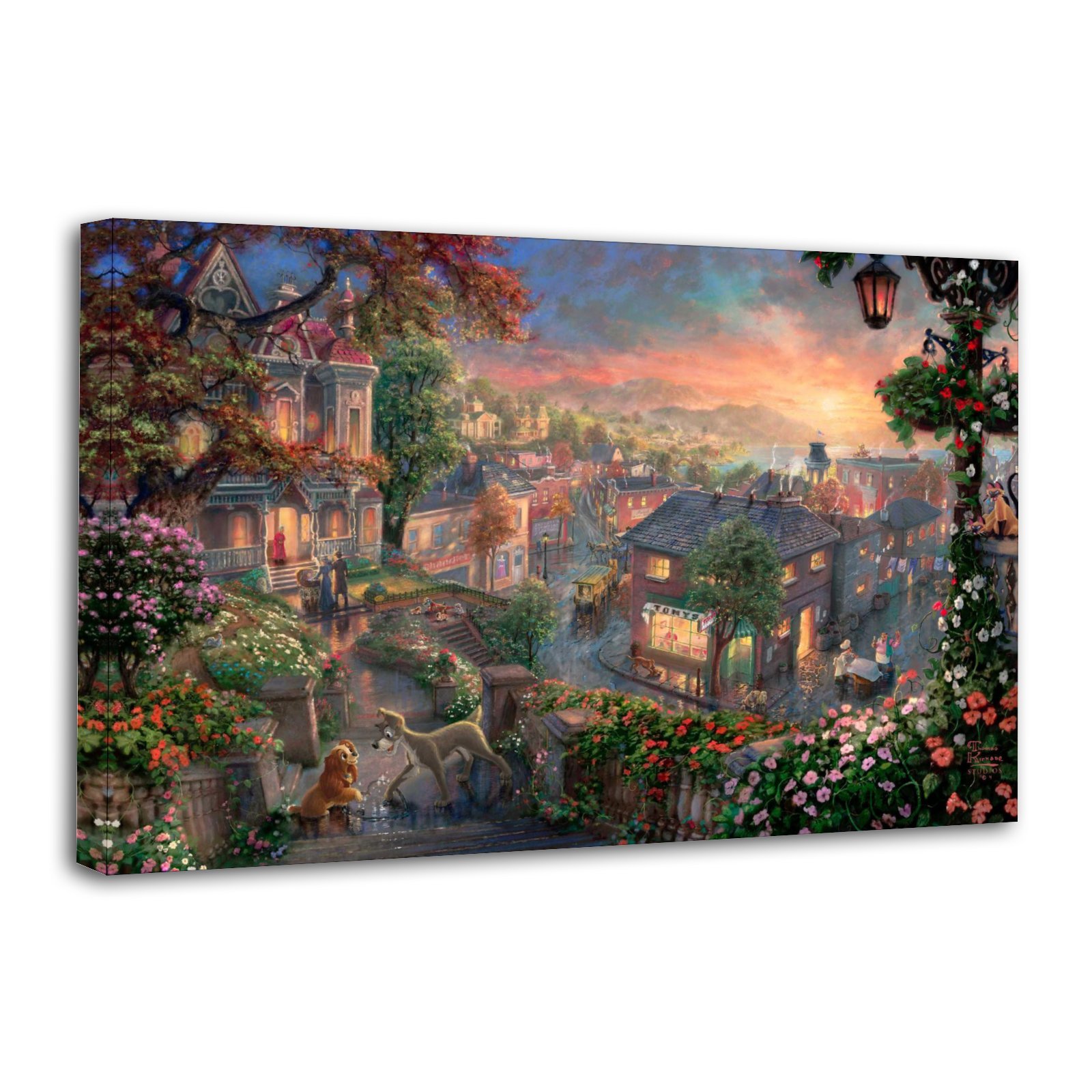 Lady Tramp Is Filled with Family Canvas Art Poster and Wall Art Picture ...