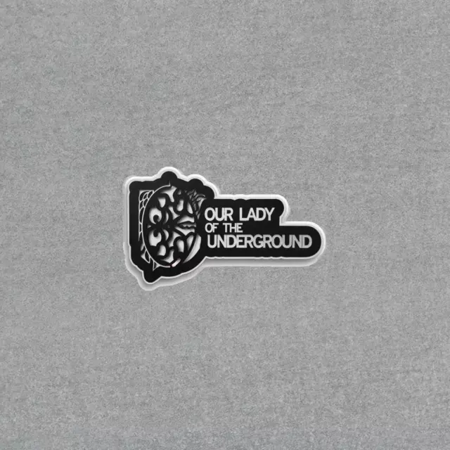 Our Lady Of The Underground Gothic Sticker - Vintage Dark Catholic Art ...