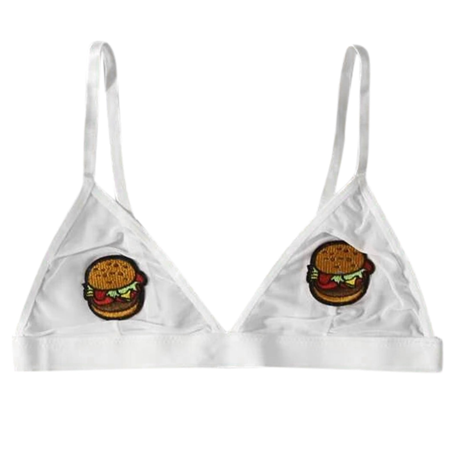 Lady Women Thin Adjustable Underwear Gathered Cup Lace Of Bra Pair ...