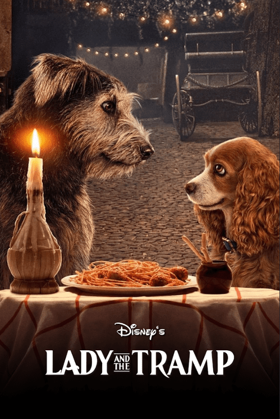 Lady and the Tramp 2019 Poster 24x36 - Live-Action Disney Romance ...