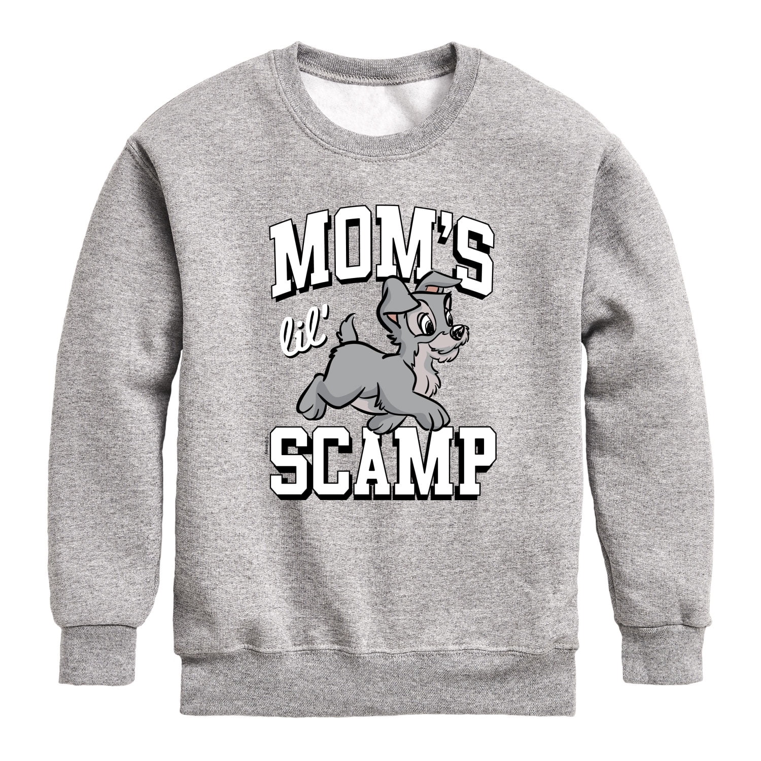 Lady and the Tramp - Moms Lil Scamp - Toddler And Youth Crewneck Fleece ...