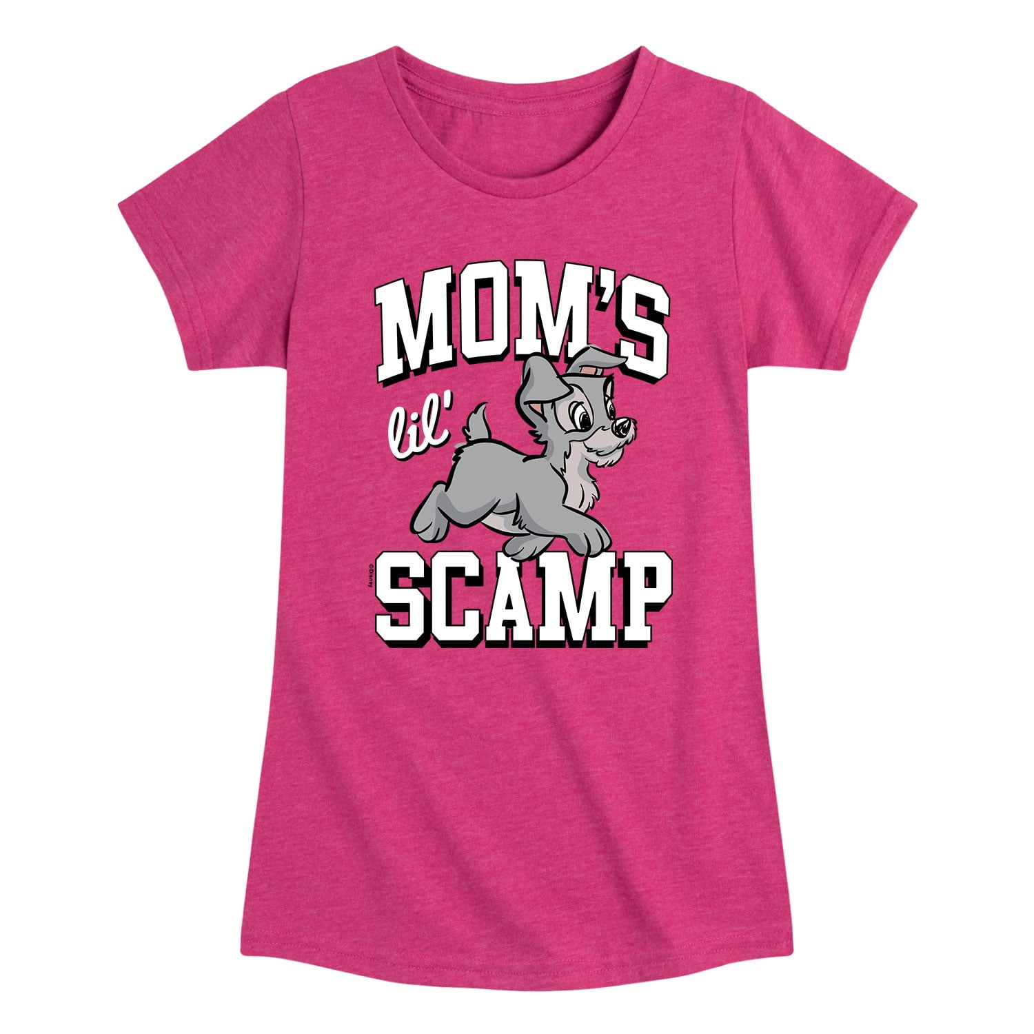 Lady and the Tramp - Moms Lil Scamp - Toddler And Youth Girls Short ...