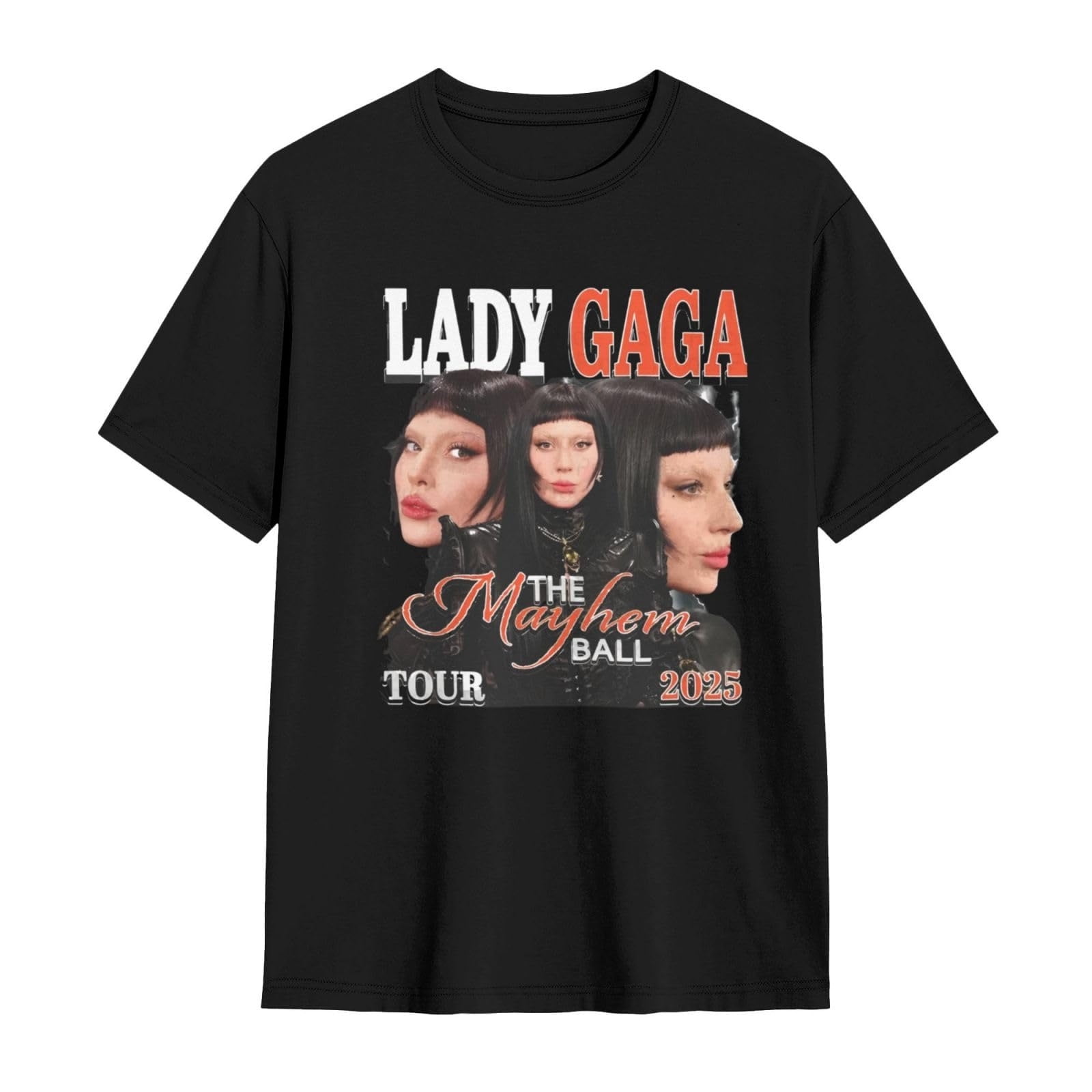 Lady&ga.ga 2025 The Mayhem Ball Tour Shirt - Walmart.com