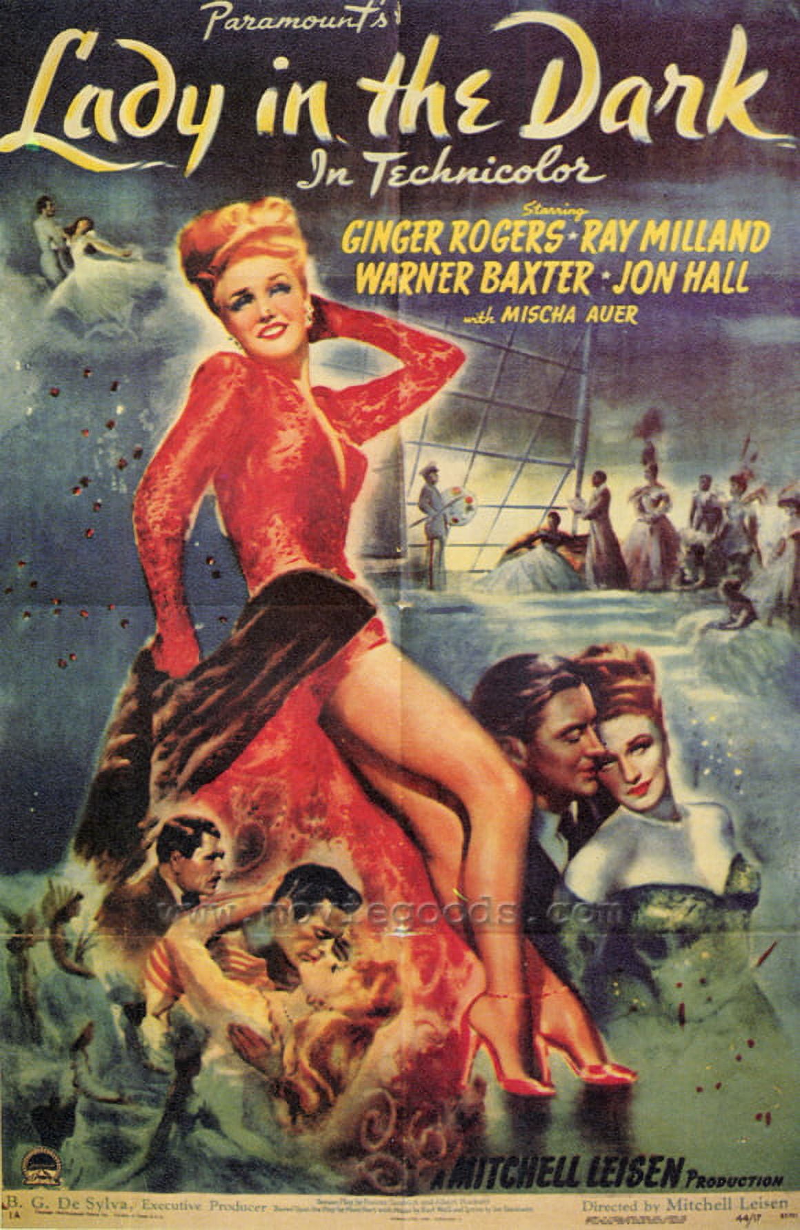 Lady in the Dark - movie POSTER (Style A) (27" x 40") (1944) - Walmart.com