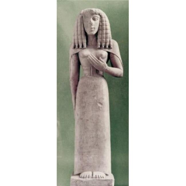 Lady of Auxerre 6th C. BC Greek Art Limestone Musee Du Louvre Paris ...
