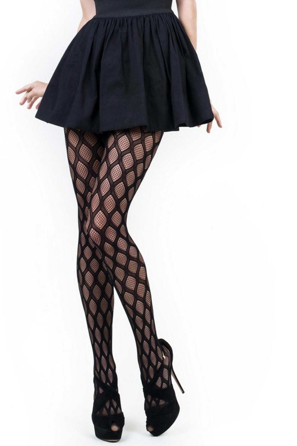 Lady's Fashion Designed Fish Net Tights, Geo Jacquard , Queen Size ...