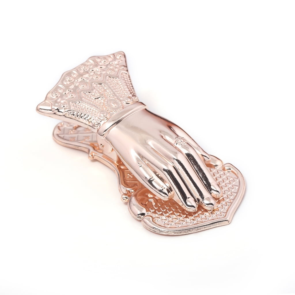 Lady's Hand Shape Bookmarks Metal Book Page Holder Clip Metal Paper ...