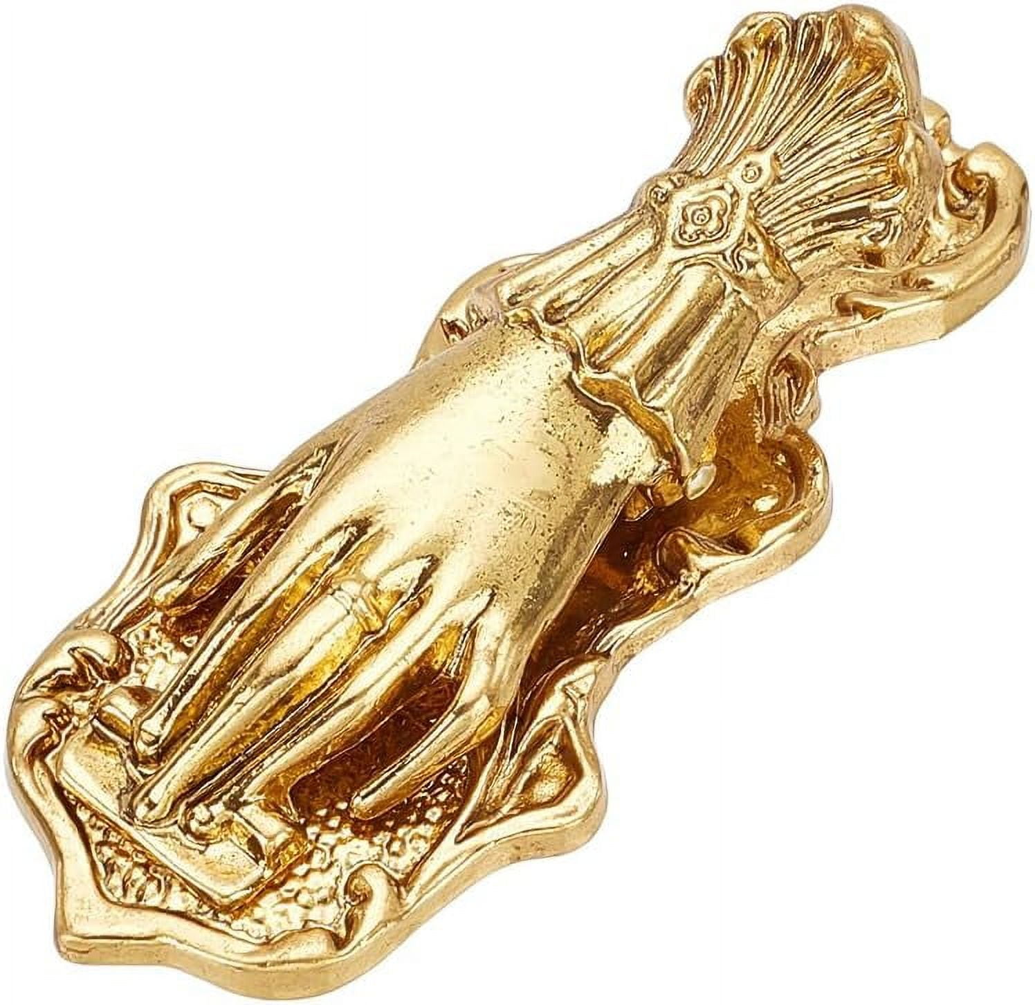 Lady's Hand Shaped Book Clip Vintage Gold Metal Bookholder Paper Page ...
