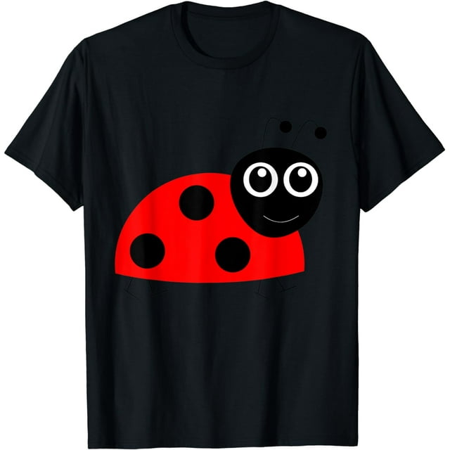 LadyBug Funny Cartoon Animals Nature T-Shirt Lady Bug Shirt - Walmart.com