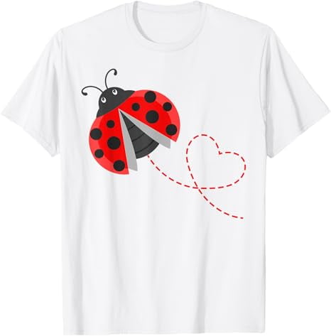 Ladybeetle Ladybugs Nature Lover Insect Fans Entomophile T-Shirt ...