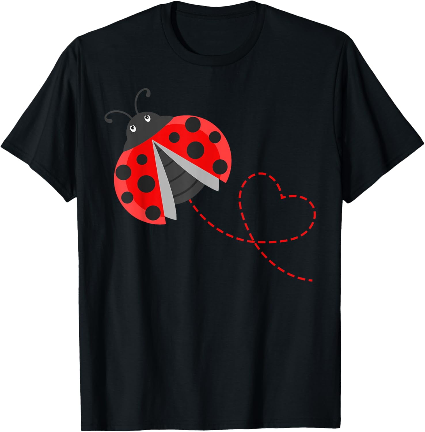 Ladybeetle Ladybugs Nature Lover Insect Fans Entomophile T-Shirt ...