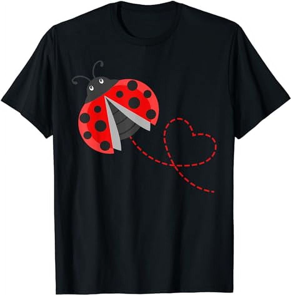 Ladybeetle Ladybugs Nature Lover Insect Fans Entomophile T-Shirt ...