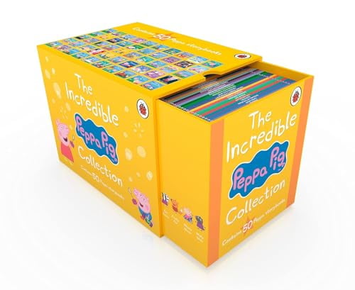 Peppa Pig Incredible Storybook Collection: 50 Ready-to-Read Books for ...
