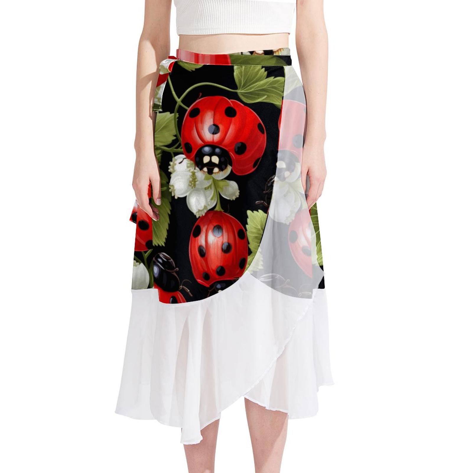Ladybird Chic Chiffon Women's Beach Dresses and Skirts for Sunny Days ...