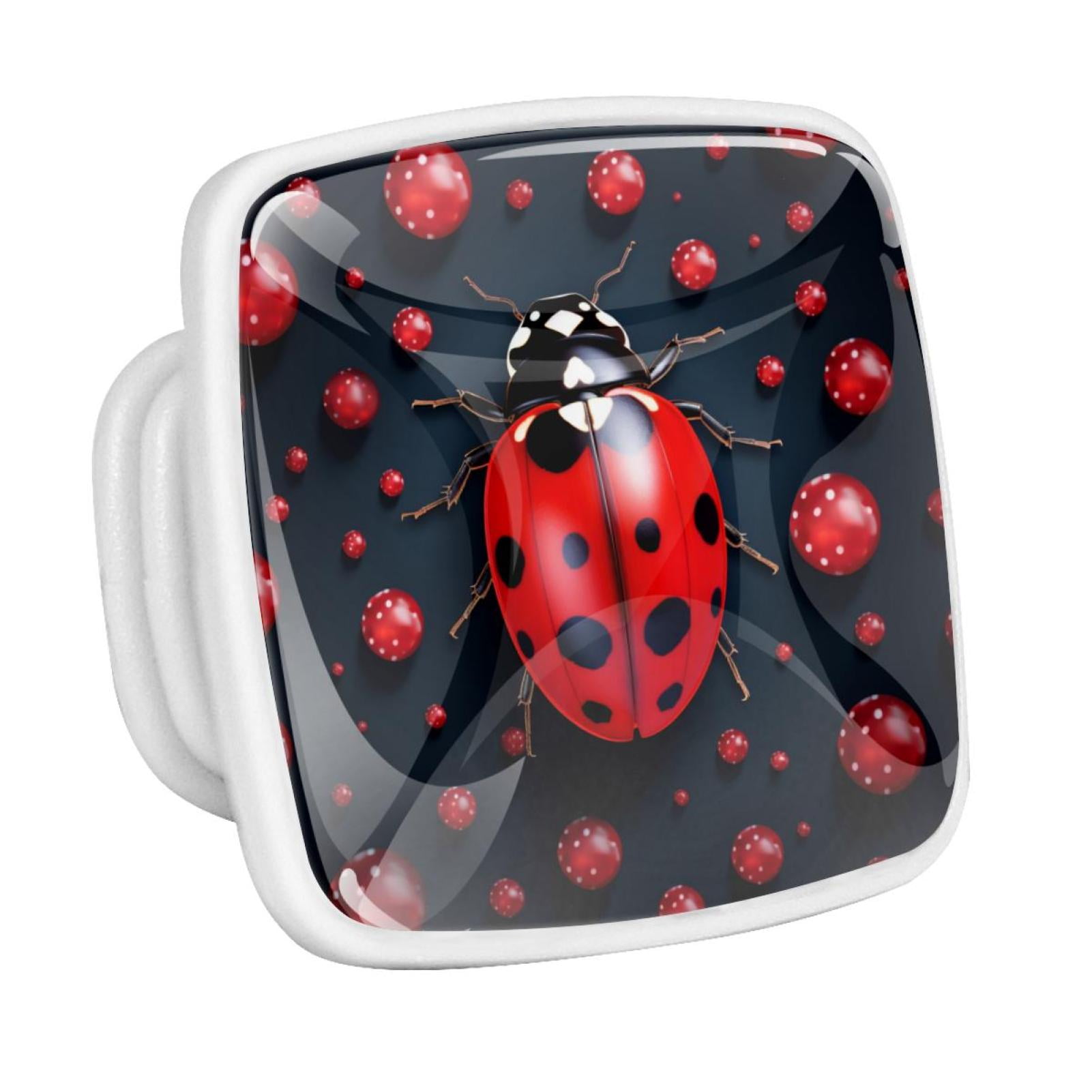 Ladybird Ladybug Coccinella Septempunctata Fluorescent Drawer Pulls ...