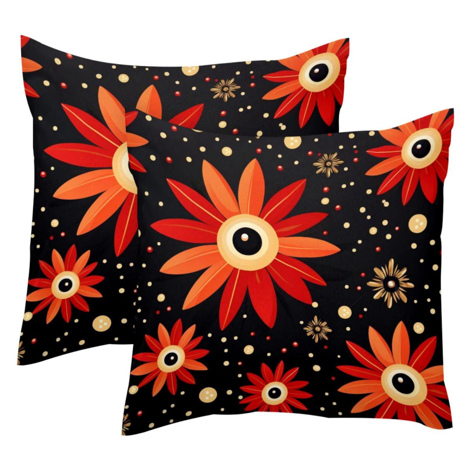 Ladybird Ladybug Coccinella Septempunctata Pattern 2PCS Printed Square ...