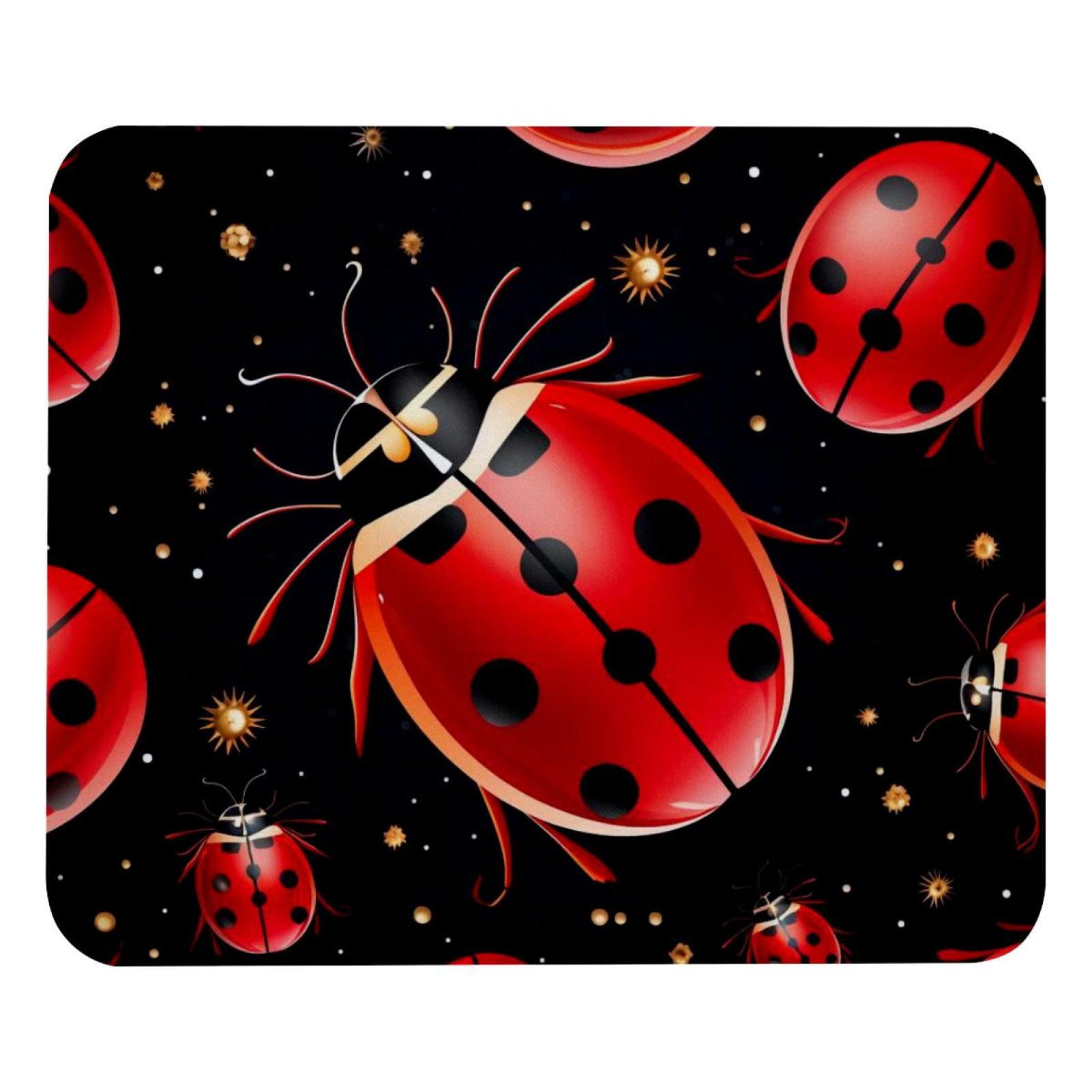 Ladybird Mouse Pad, Cloth with Rubberized Base - Walmart.com