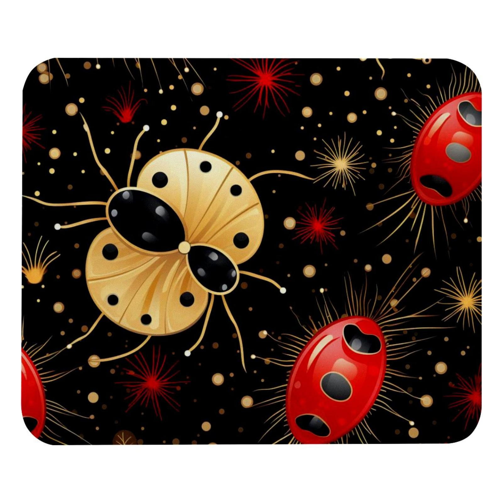 Ladybird Mouse Pad, Personality Design Rubber Base for Office Decor for ...