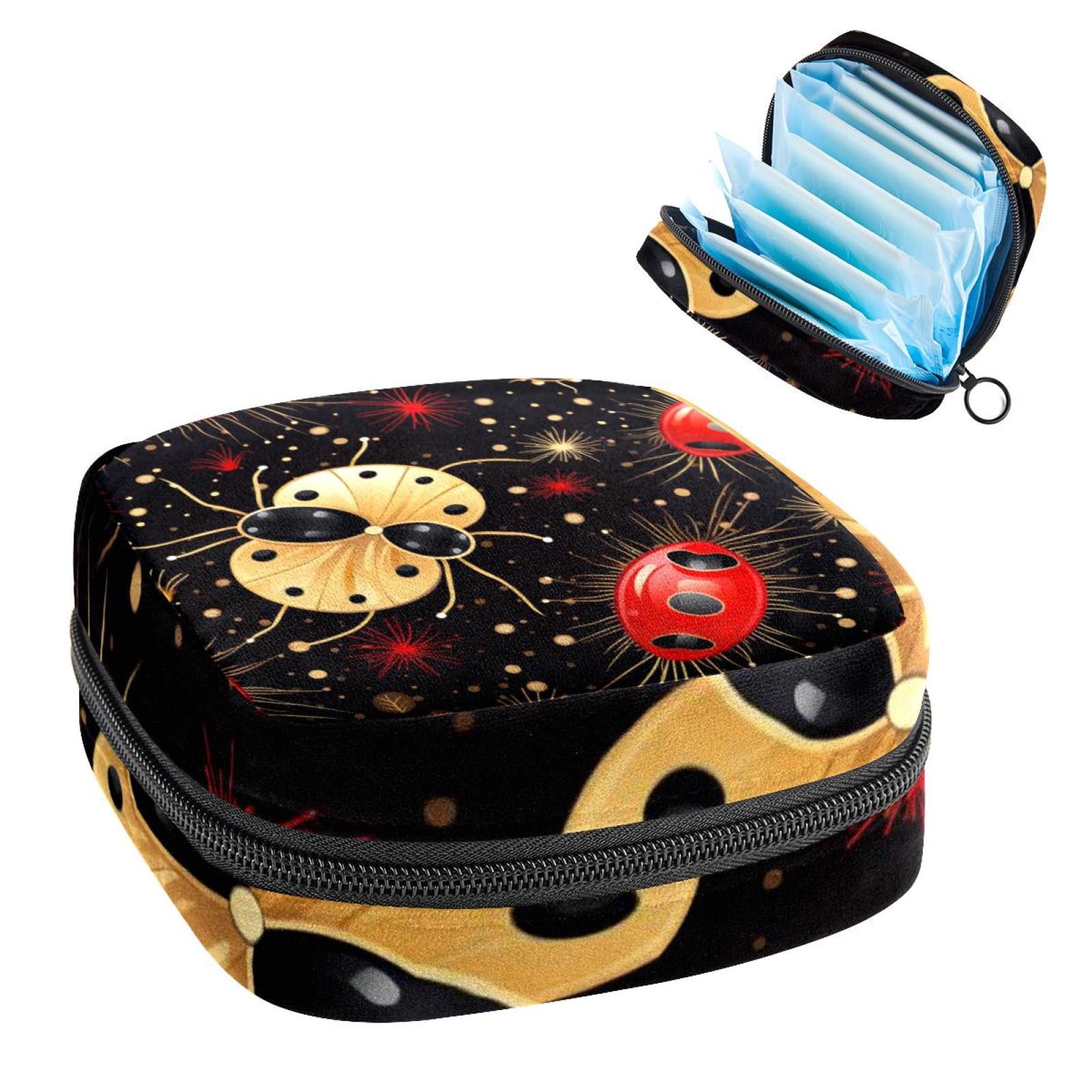 Ladybird Small Bag Sanitary Napkin Bag Mini Pouch for Purse Small ...