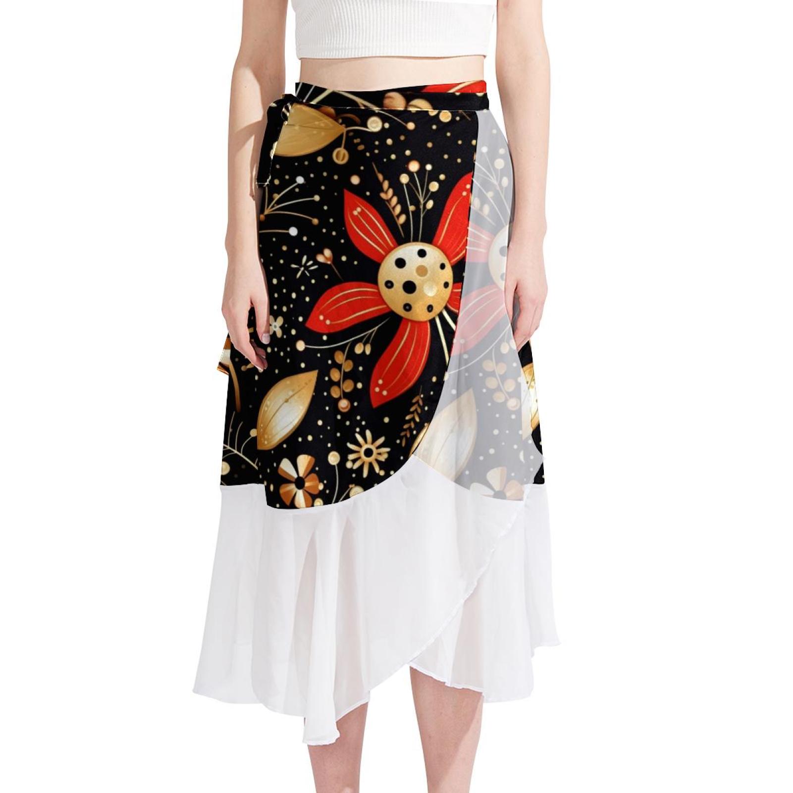 Ladybird Stunning Chiffon Beach Dresses with Polyester Straps for Women ...