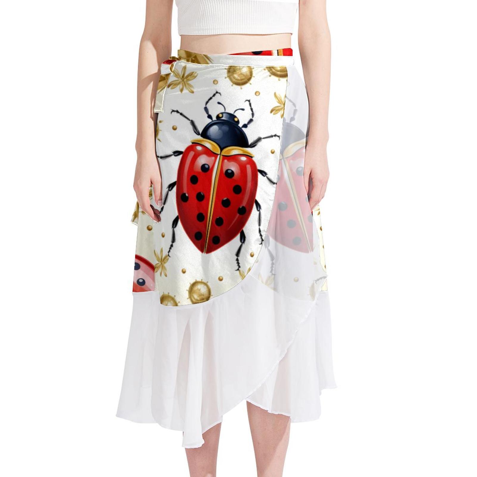 Ladybird Stylish Chiffon Beach Dresses and Skirts for Women - for a Day ...
