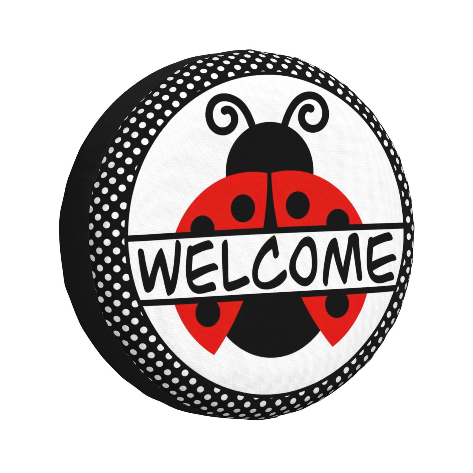Ladybug-3 Tire Cover 14" Wheel Protectors Tyre Covers Weatherproof ...