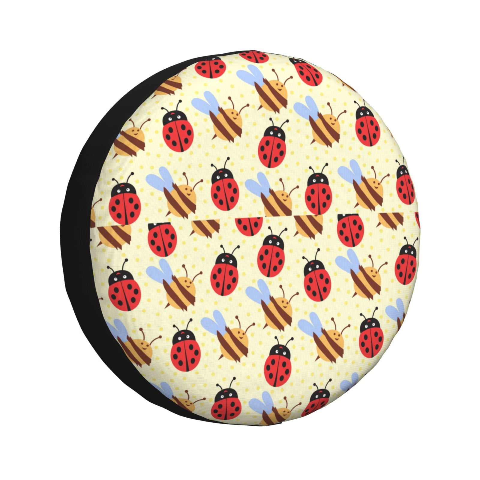 Ladybug And Bee Spare Tire Cover for Trailer Camper RV Truck SUV 15 ...