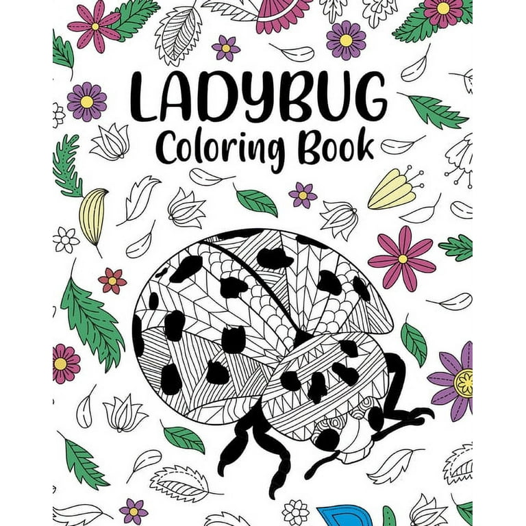 ladybug coloring book page