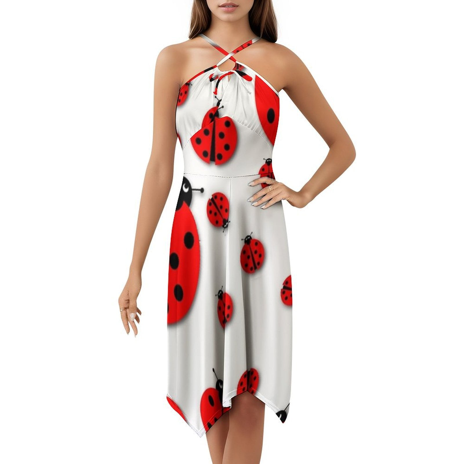 Ladybug Dress Elegant Party Dresses Evening Dresses Women Dress Long ...