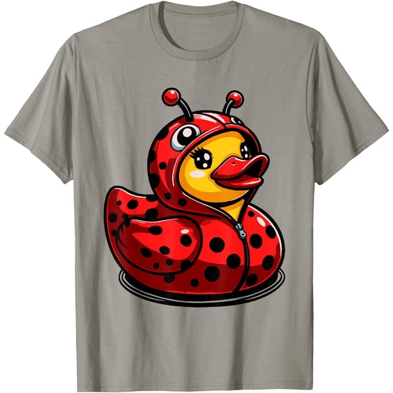 Ladybug Duck Lady Beetles Duckling T-Shirt - Walmart.com