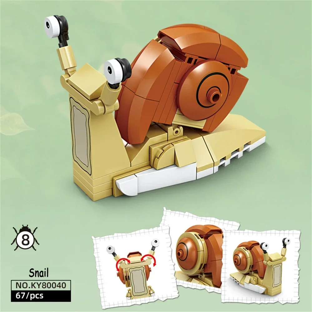 Ladybug Insects Building Blocks Toys Set - Long-Lasting Play for Kids ...