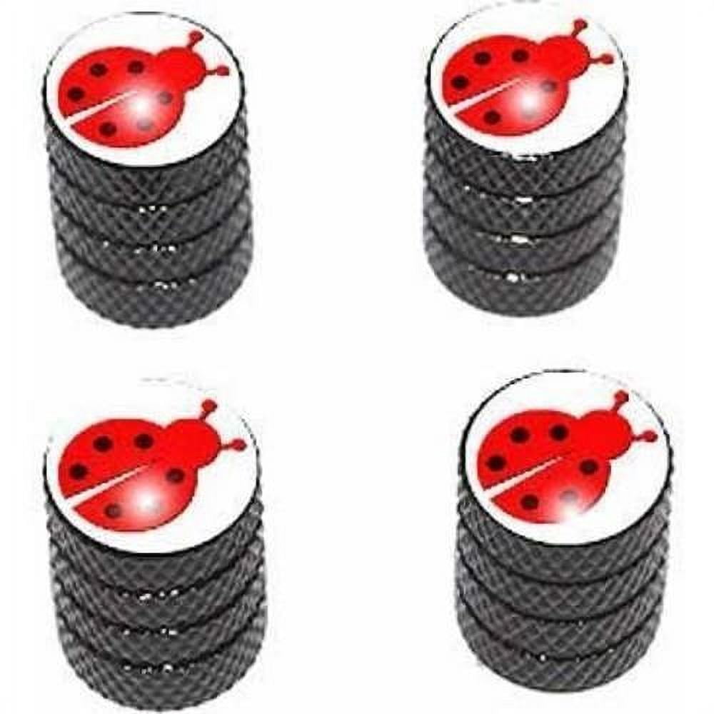 Ladybug Lady Bug Tire Rim Wheel Aluminum Valve Stem Caps, Multiple ...
