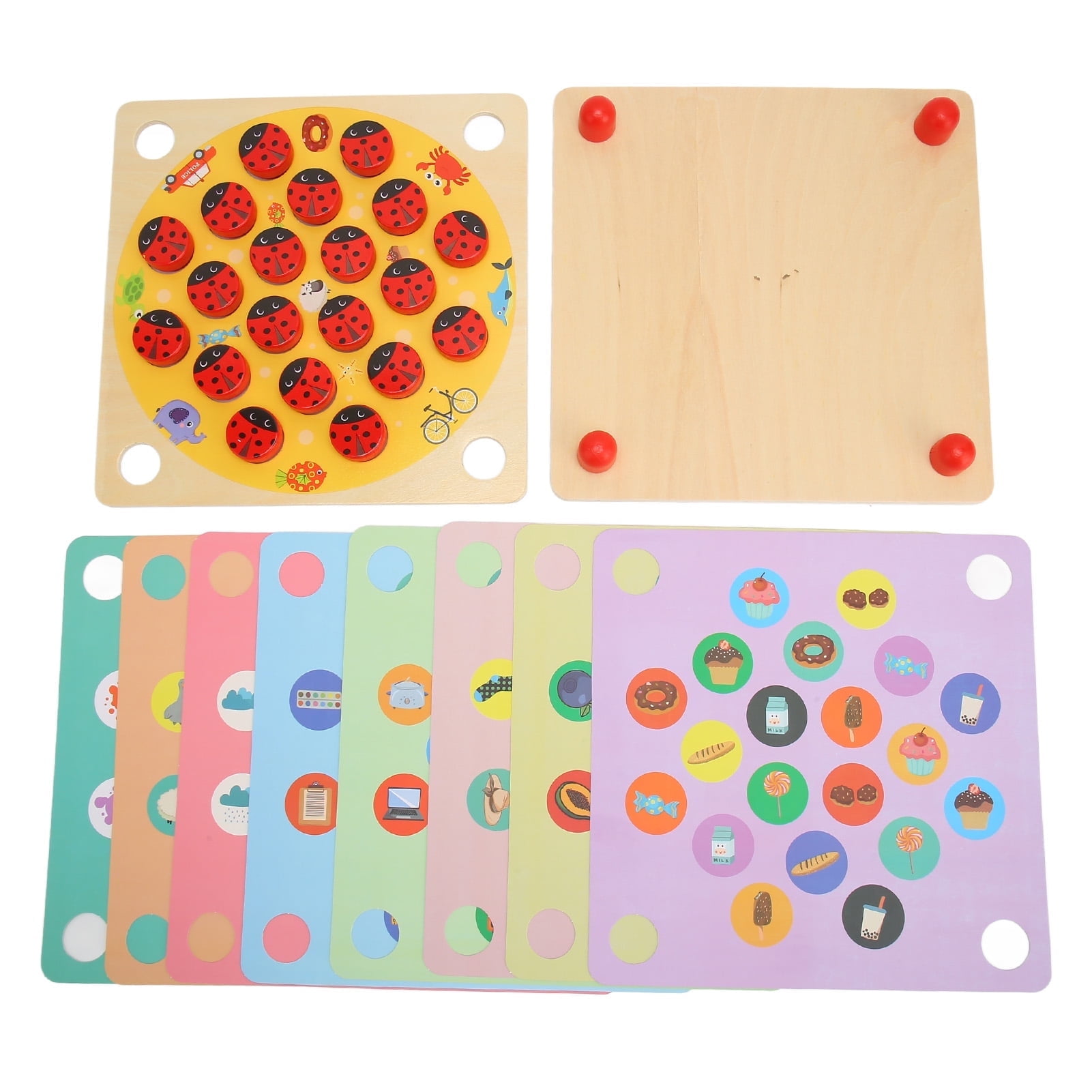 Ladybug Memory Game, Ladybug Game Board Cognitive Development Seniors ...