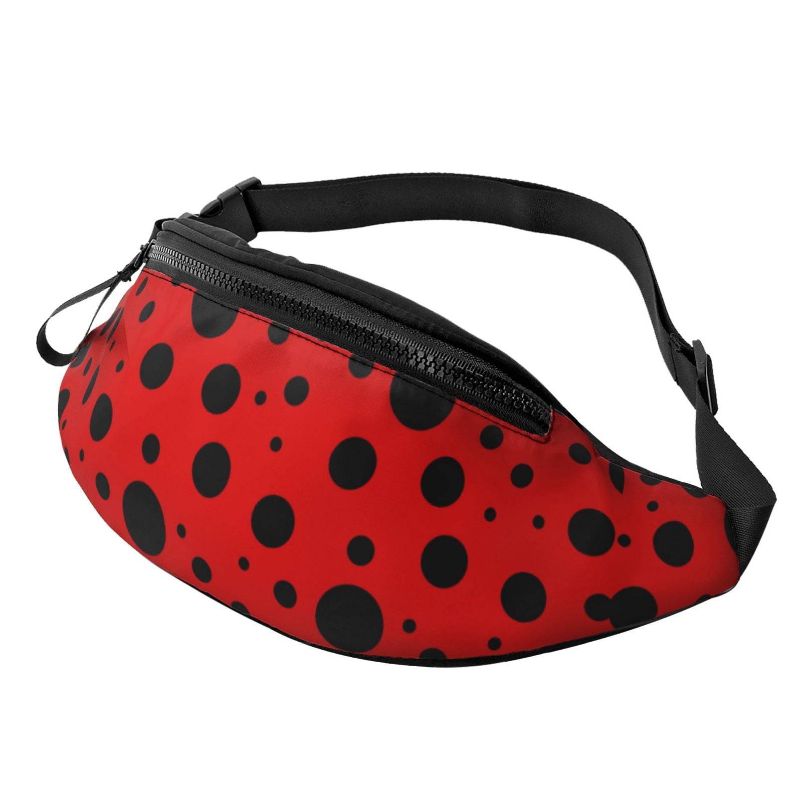 Ladybug Pattern Fanny Packs Waist Bag Crossbody Bags for Women Men ...